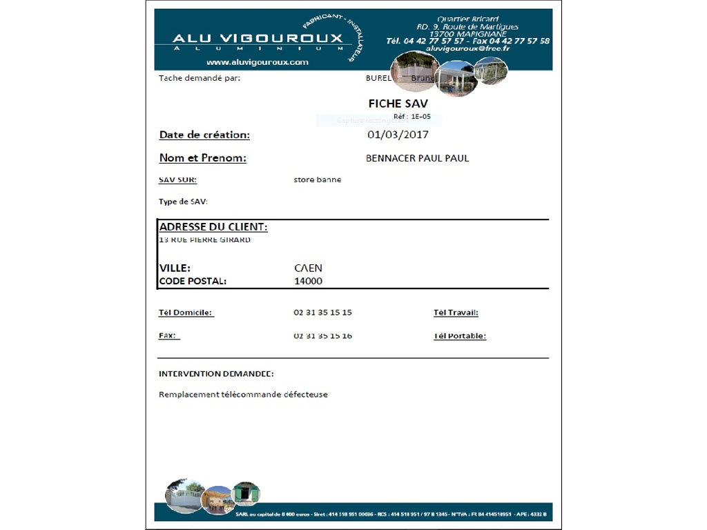 Suivi des SAV - Gestion commerciale - LEONARD Solutions